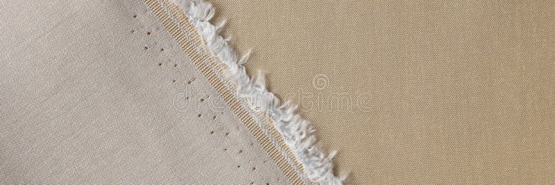 Sample Beige Fabric with Front and Back Side for Fabrics Catalogue ...