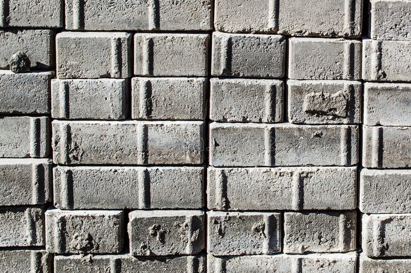 A Sample of the Brickwork Surface Stock Photo - Image of concrete ...