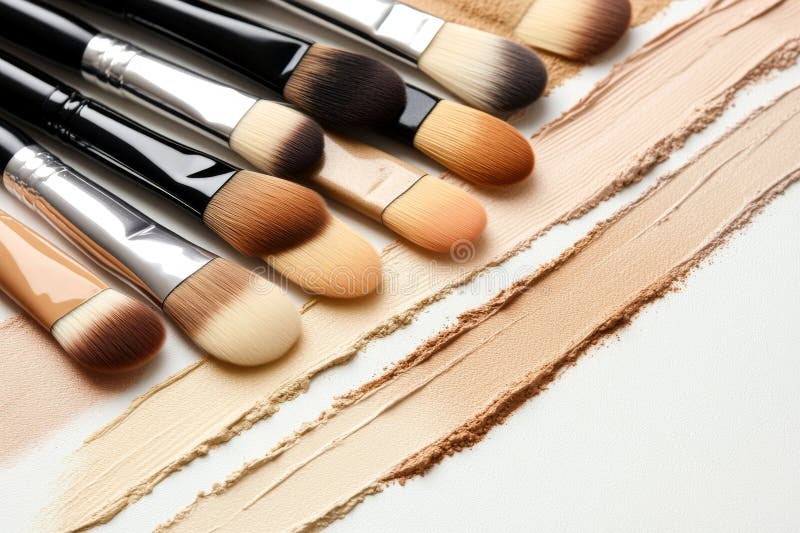 The Sample Card for Foundation Features a Diverse Range of Skin Tone ...