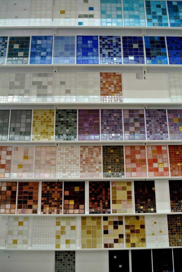 Sample of colored tiles stock photo. Image of interior - 119396394