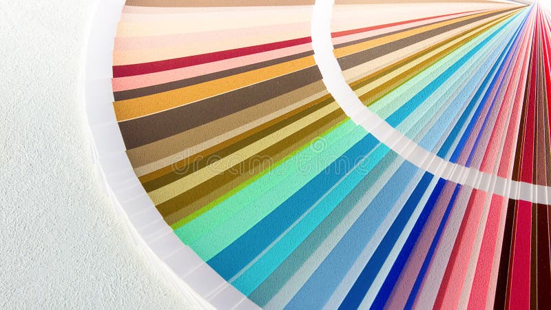 Sample Colors Catalog. Color Palette Guide Stock Image - Image of paint ...