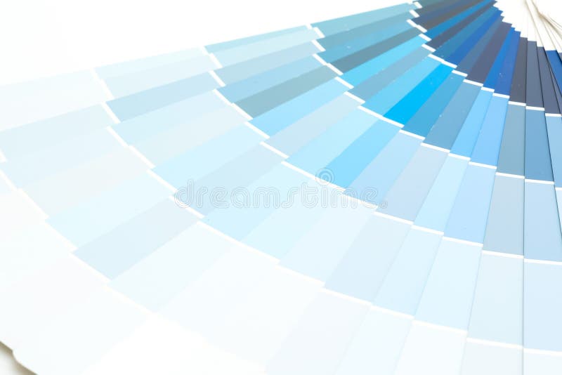 Sample Colors Catalogue Pantone Stock Photo - Image of creative, color ...