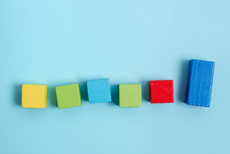 Sample Cube Rectangular Boxes Polished with Multi-Colour Symbolizing ...