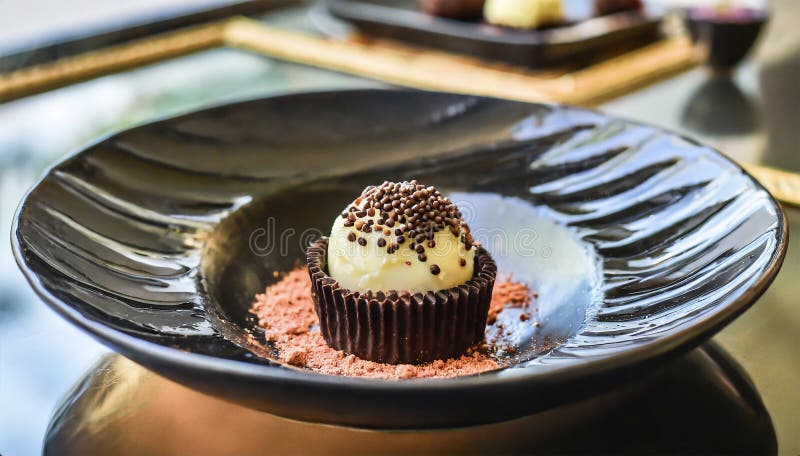 Sample Dessert Presentations from World Cuisine. Stock Photo - Image of ...