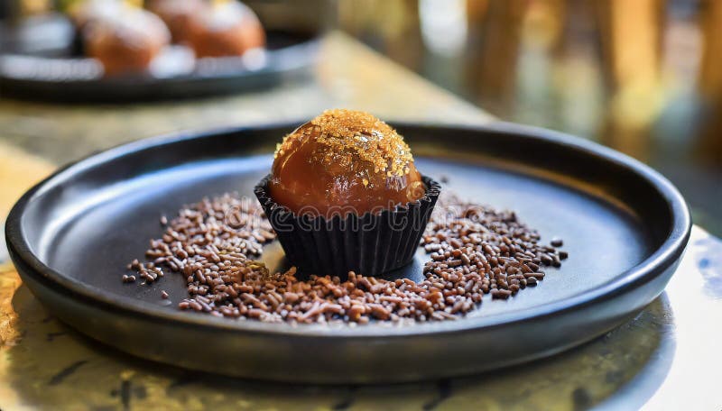 Sample Dessert Presentations from World Cuisine. Stock Photo - Image of ...