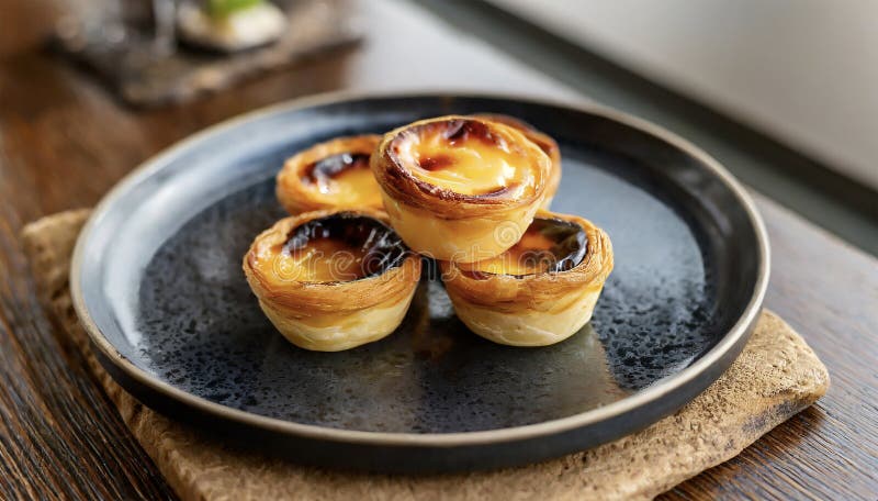 Sample Dessert Presentations from World Cuisine. Stock Image - Image of ...