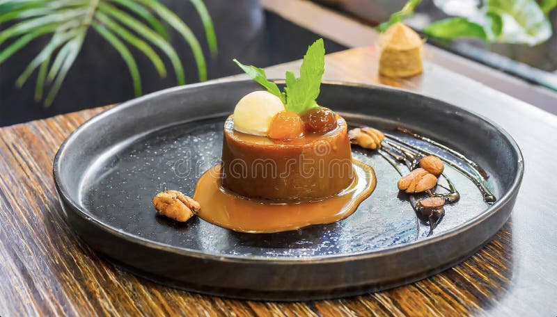 Sample Dessert Presentations from World Cuisine. Stock Photo - Image of ...