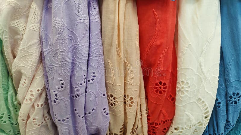 Sample of Dress Textile Various Colors Catalog and Swatch of Fabric ...