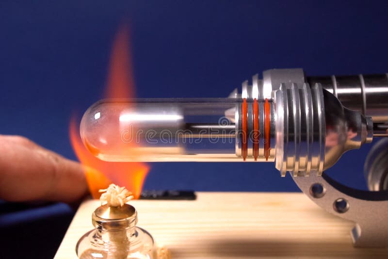 Sample of an Experienced Heat Engine Stock Image - Image of bronze ...