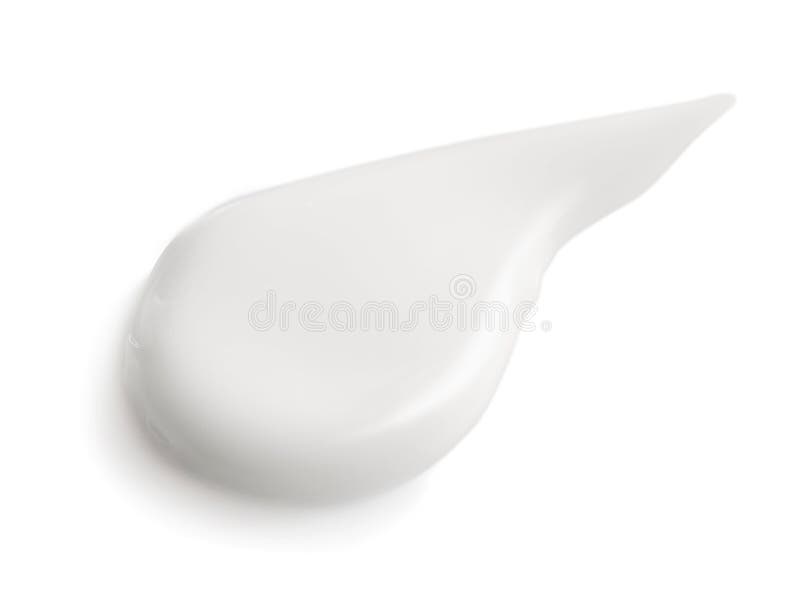 Sample of Facial Cream on White Background Stock Photo - Image of ...