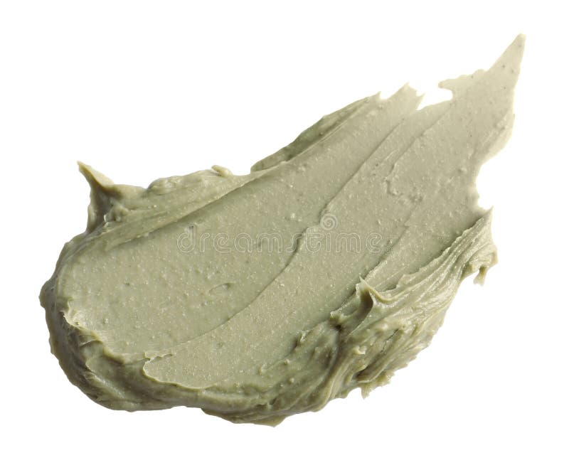 Sample of Facial Mask Isolated on White Stock Photo - Image of lotion ...