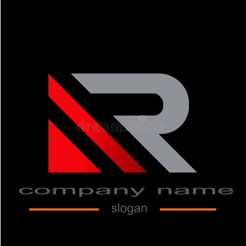 Letter r logo vector stock vector. Illustration of font - 111202562