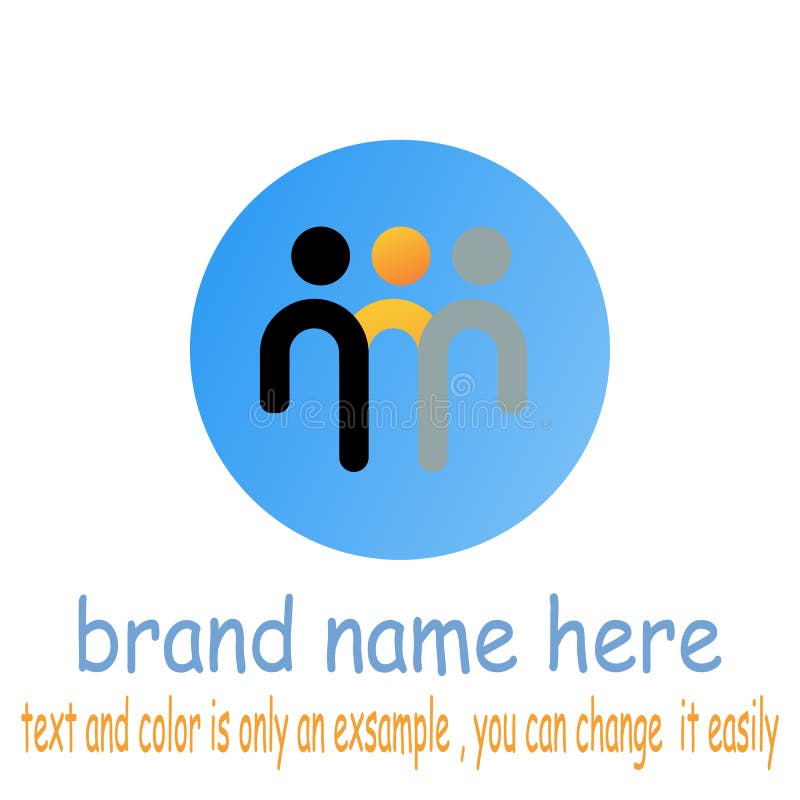 People logo vector stock vector. Illustration of abstract - 110700557