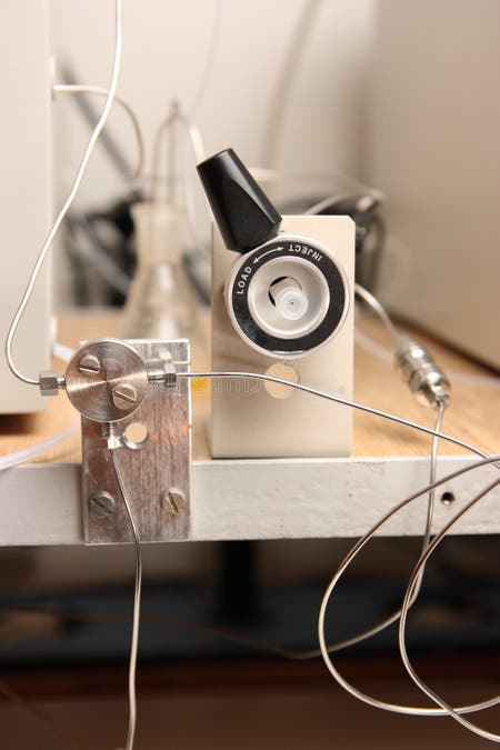 Sample injector stock image. Image of chromatography, elution - 4746183