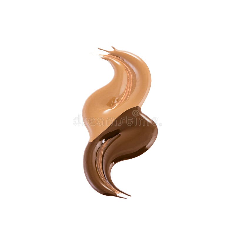 Sample Liquid Shadows for the Face Stock Image - Image of blush, bronze ...