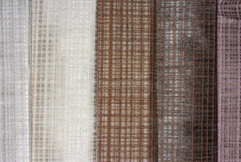 A Sample of Multi-colored Textures of Fabrics. Stock Image - Image of ...