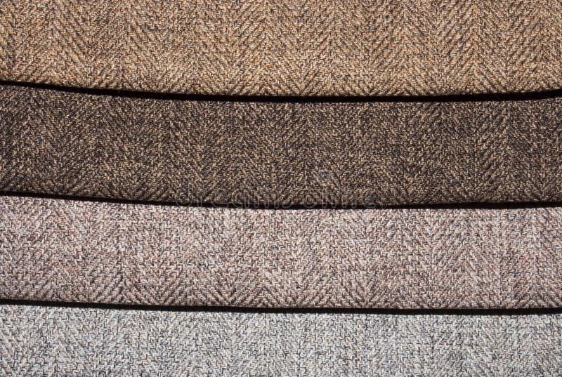 A Sample of Multi-colored Textures of Fabrics. Stock Photo - Image of ...
