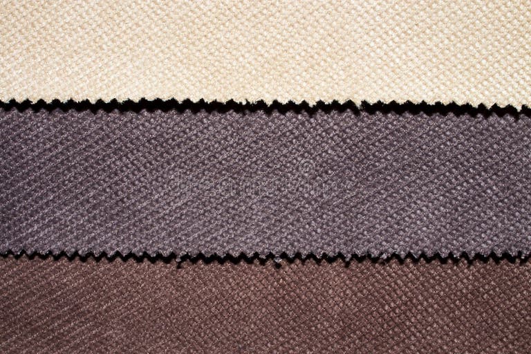 A Sample of Multi-colored Textures of Fabrics. Stock Photo - Image of ...