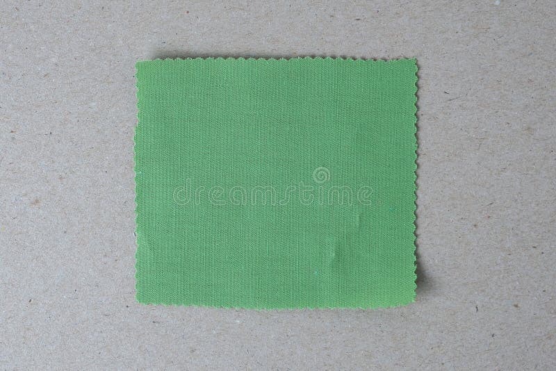 Sample Piece of Green Fabric Stock Image - Image of shop, craft: 273131945