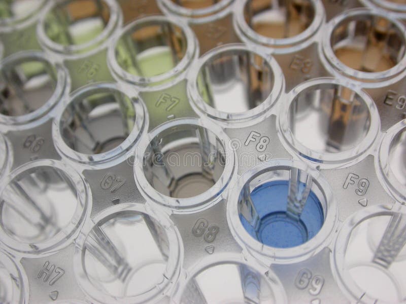 Sample plate-2 stock photo. Image of blue, genes, background - 1417888