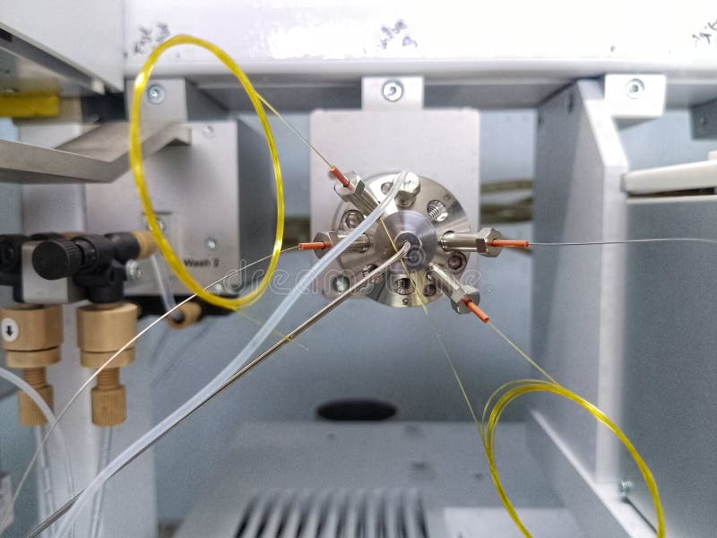 Sample Preparation for MOSh Moah Analysis with HPLC Stock Photo - Image ...