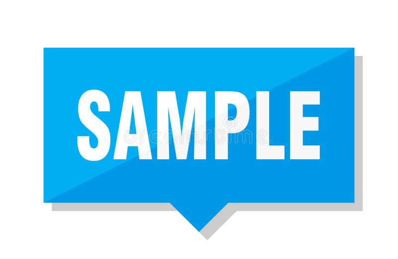 Sample price tag stock vector. Illustration of marker - 117502955