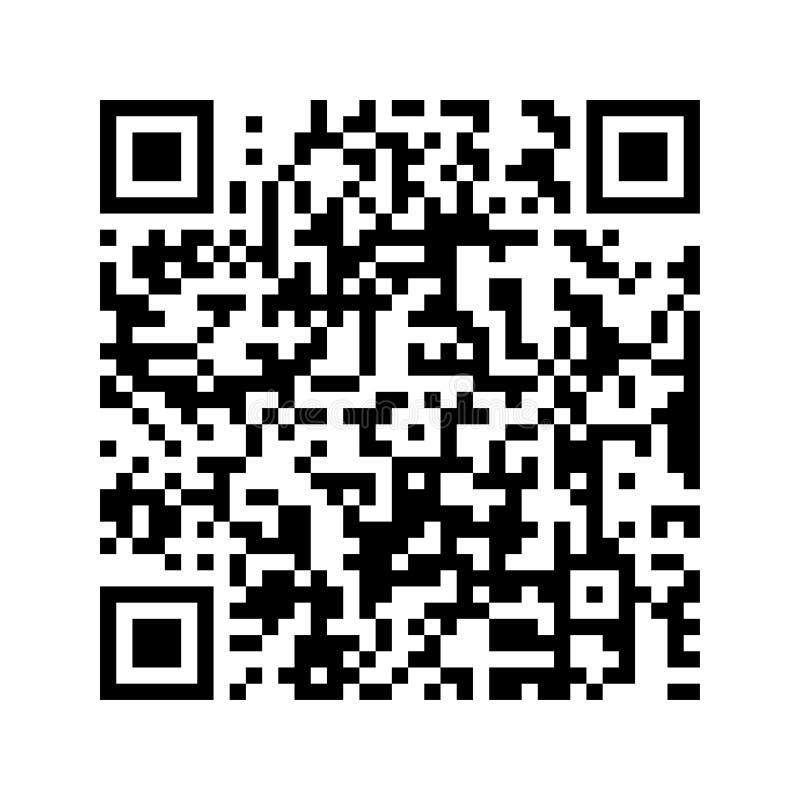 Sample QR Code Ready To Scan with Smart Phone Stock Vector ...