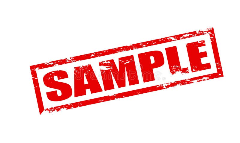 Sample stock illustration. Illustration of sample, word - 109013145