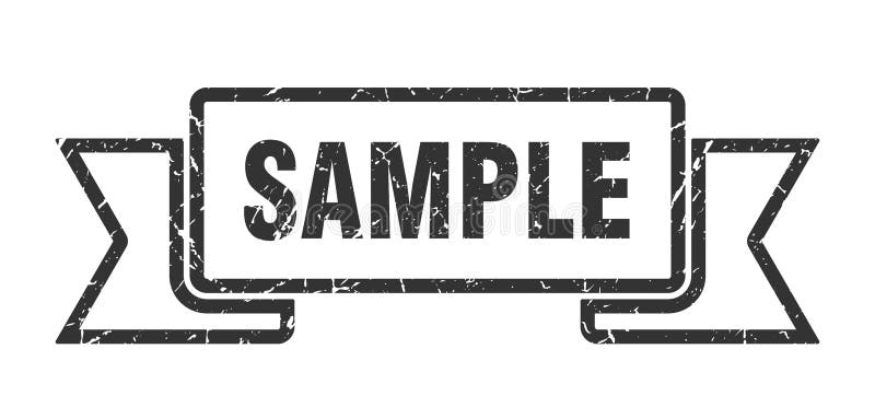 Sample sticker. stock vector. Illustration of template - 153373177