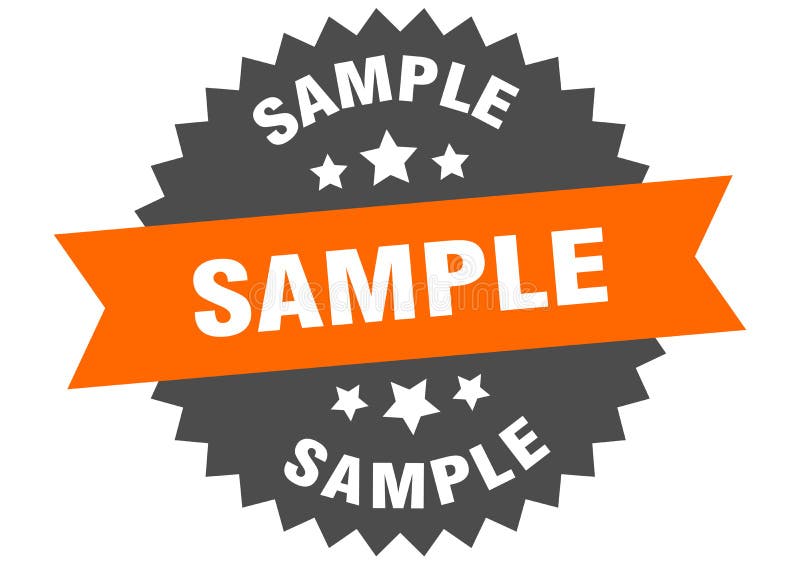 Sample Band Sign. Sample Grunge Stamp Set Stock Vector - Illustration ...