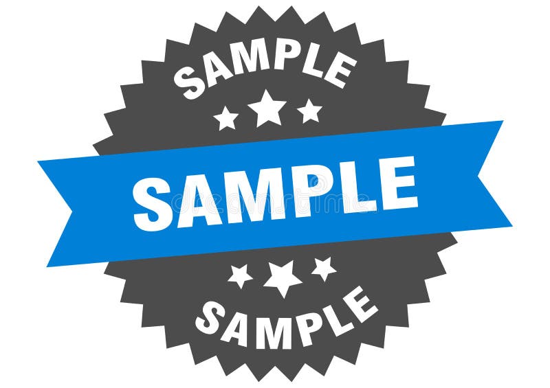 Sample Band Sign. Sample Grunge Stamp Set Stock Vector - Illustration ...