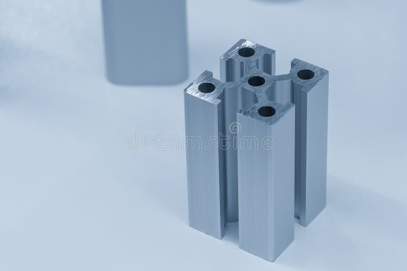 The Sample of Square Aluminum Reinforced Frame from Extrusion Process ...