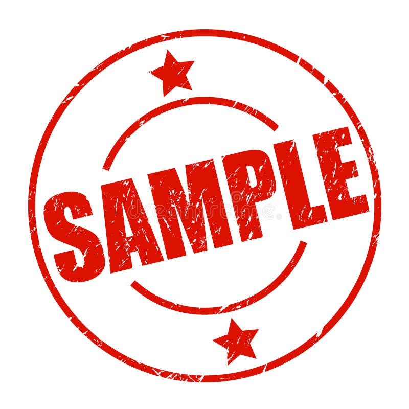 Sample stamp stock vector. Illustration of stamp, product - 123951468