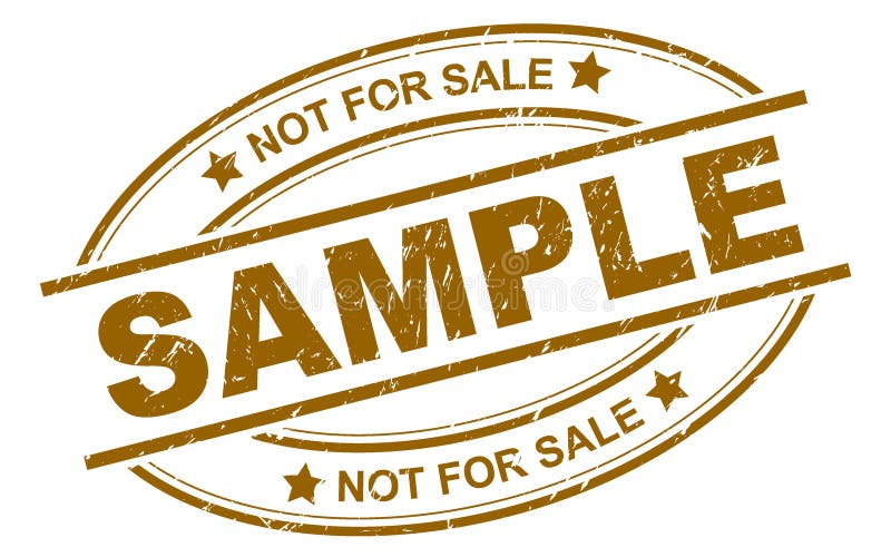 Sample stamp stock vector. Illustration of stamp, product - 123951468