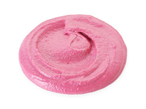 Sample of Tasty Beetroot Hummus Isolated on White Stock Image - Image ...