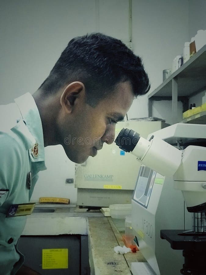 Sample testing microscope stock photo. Image of laboratory - 251818376