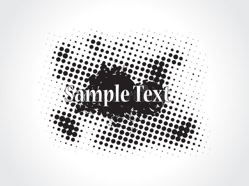 Sample Text stock vector. Illustration of decoration, blot - 6157276