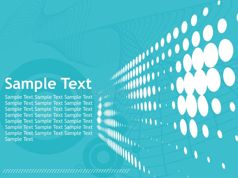 Sample Text Vector Illustration Isolated on White Stock Vector ...