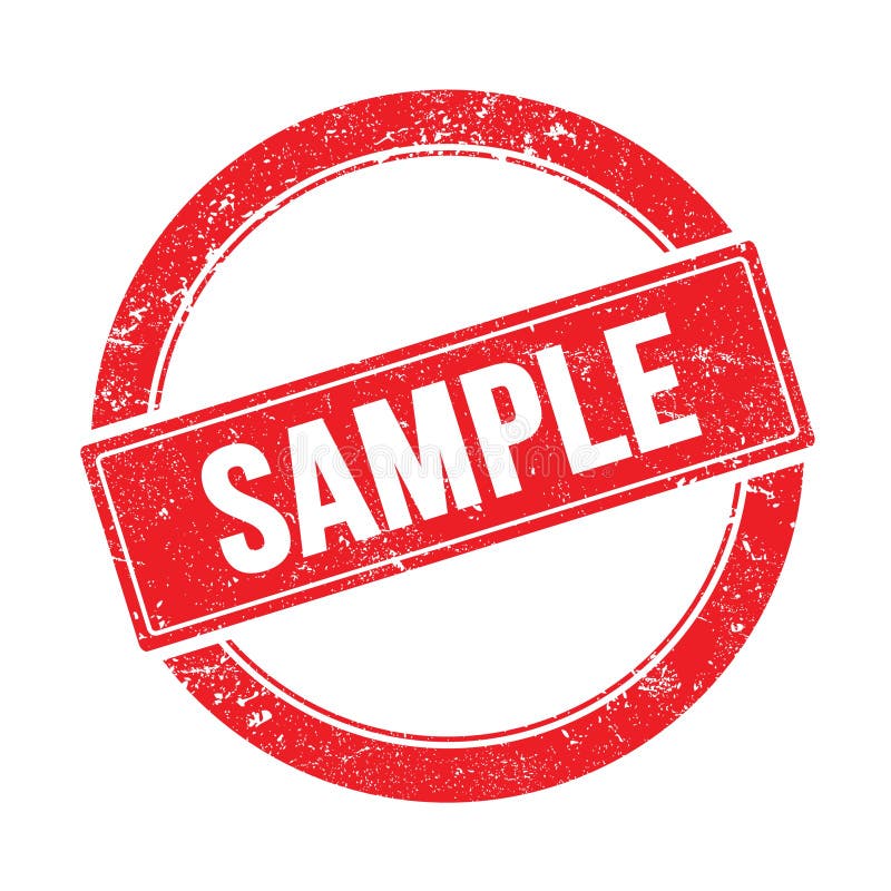 Sample Red Stamp Text Stock Illustrations – 635 Sample Red Stamp Text ...