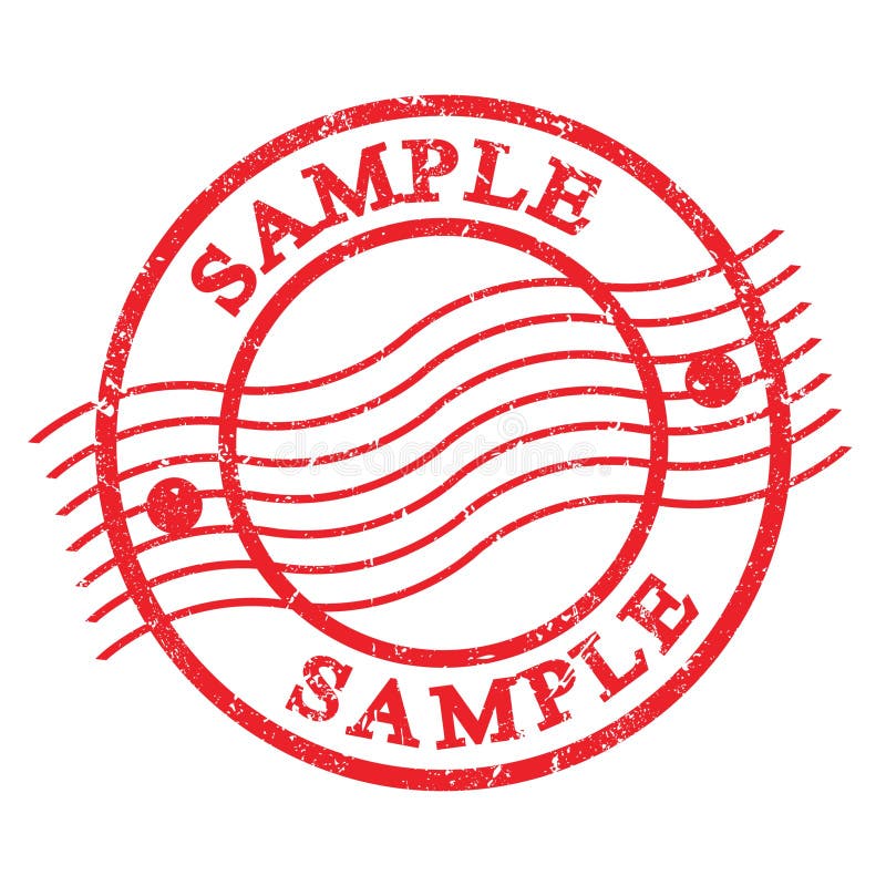 Sample Red Stamp Text Stock Illustrations – 635 Sample Red Stamp Text ...