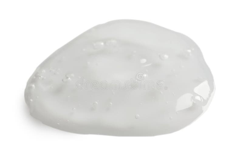 Sample of Transparent Cosmetic Gel Isolated on White Stock Photo ...