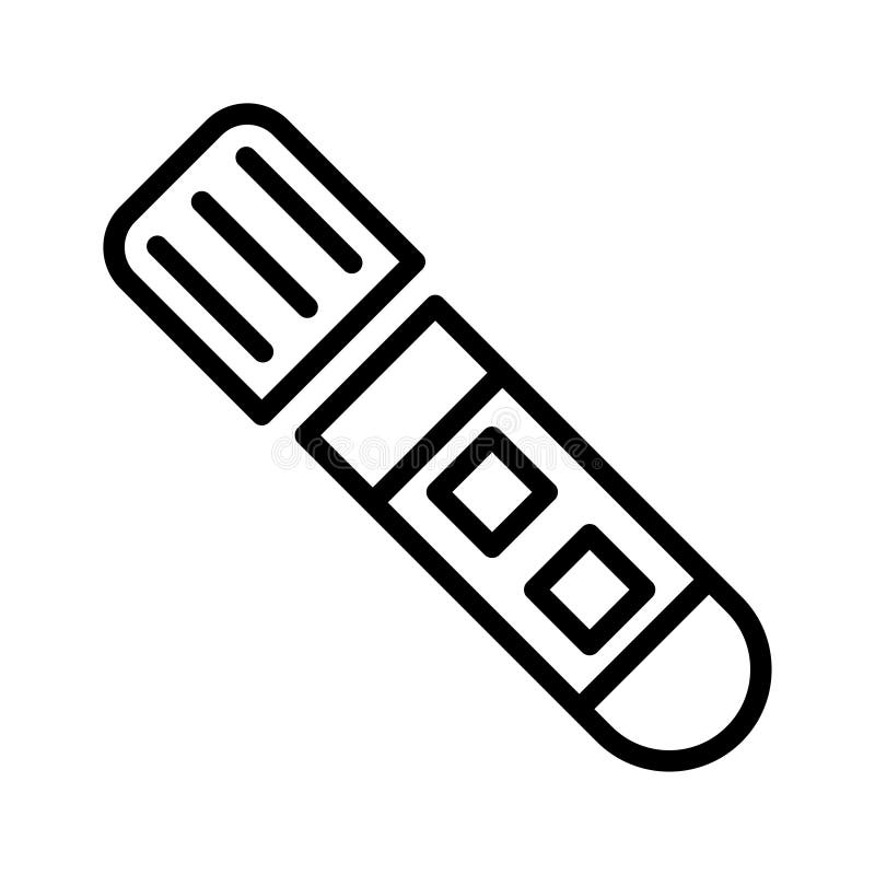 Sample tubes icon stock vector. Illustration of chemistry - 225662120