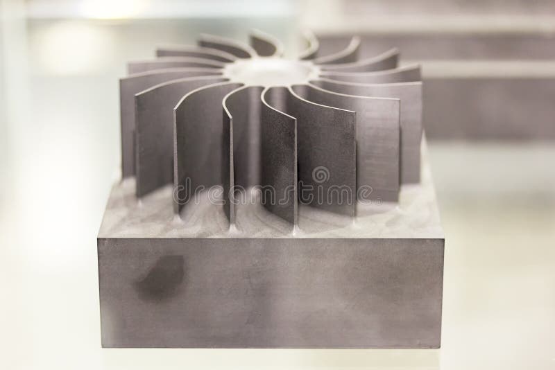 Sample Turbine Blade Engine Machining Part from Manufacture by Cnc ...