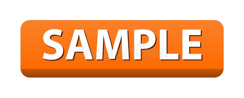 Sample button stock vector. Illustration of icon, business - 220540733