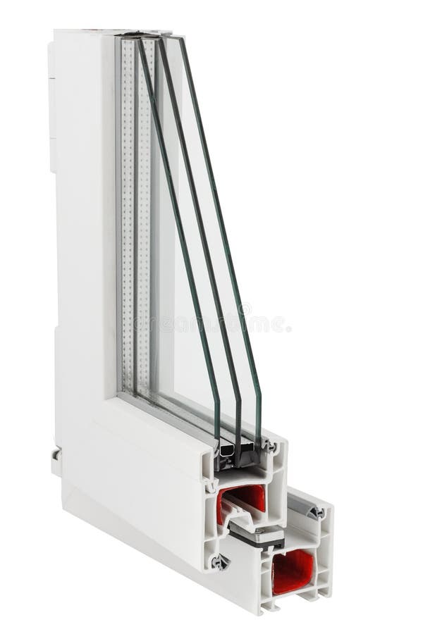 Sample of window profile stock image. Image of closeup - 91133651