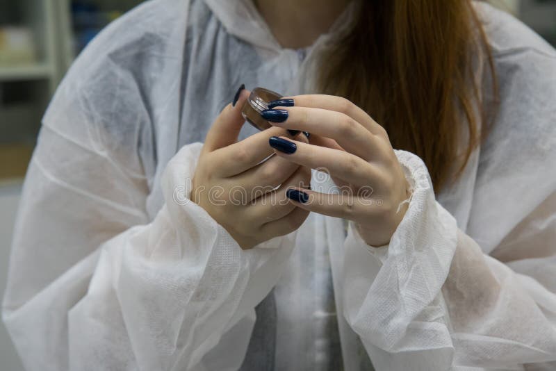 Working Process in Nanotechnology Laboratory of Cosmetic Production ... Working Process in Nanotechnology Laboratory of Cosmetic Production ...