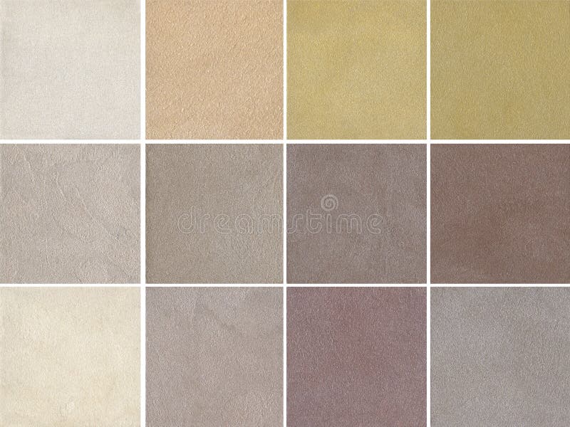 Samples of Brown Color - Decorative Plaster, Coating - Silk Stock Image ...