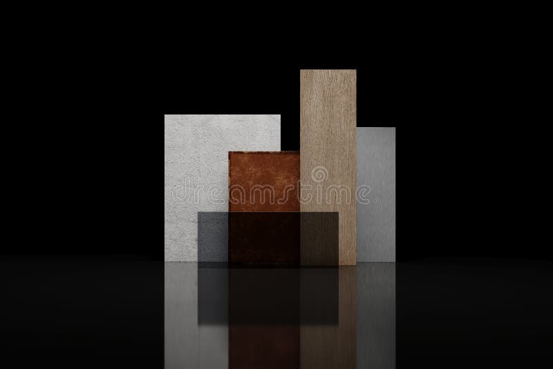 Samples of Building Materials or Materials for Interior or Architecture ...