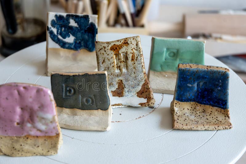 Samples of Ceramic Art Objects and Tabelware during Workshop in Art ...