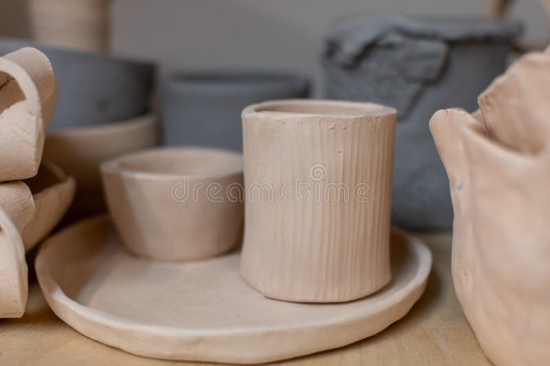 Samples of Ceramic Art Objects and Tabelware during Workshop in Art ...